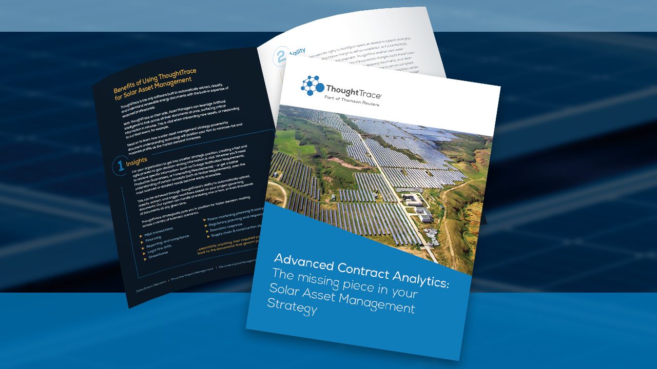 Advanced Contract Analytics: Solar Asset Management Strategy
